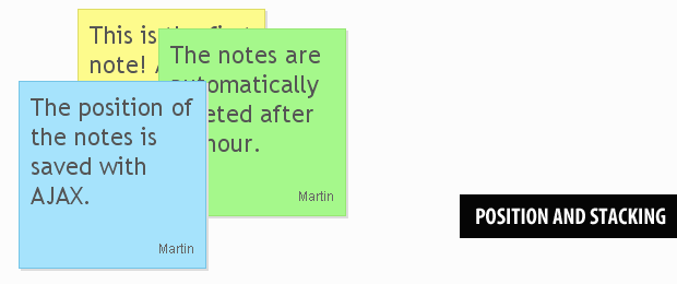 AJAX-enabled Sticky Notes With PHP & jQuery | Tutorialzine
